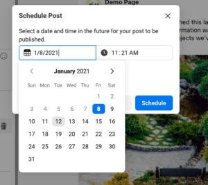 How To Schedule A Facebook Post - The Marketing Machine Co.